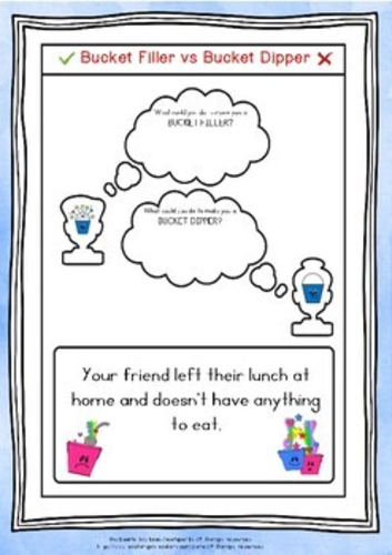 Bucket Fillers Workbook - Kindness & Anti-Bullying Activities ...