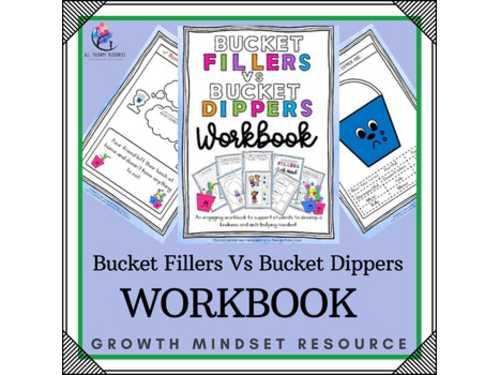 Bucket Fillers Workbook - Kindness & Anti-Bullying Activities ...