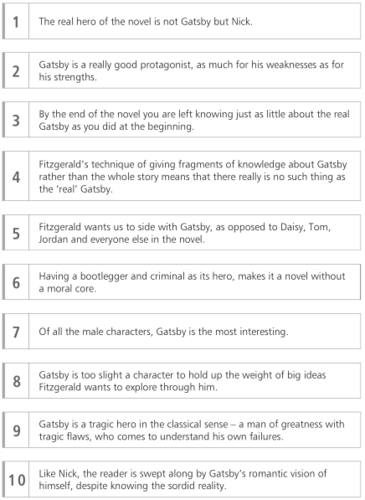 A-Level/DP The Great Gatsby | Teaching Resources