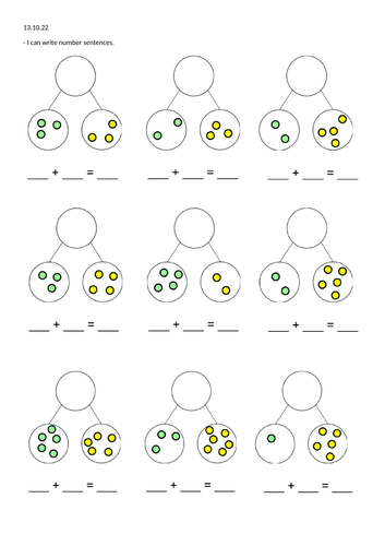 Year 1 Writing Number Sentences | Teaching Resources Year 1 Writing Number Sentences | Teaching Resources