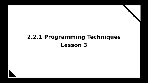 OCR ALevel Computer Science 2.2.1 Lessons | Teaching Resources