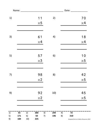 300 Formal Maths Practise Worksheets | Teaching Resources