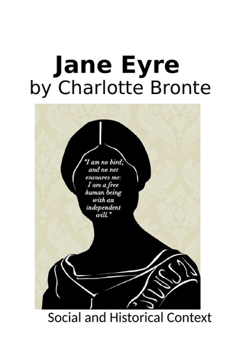 Jane Eyre Social and Historical Context Booklet | Teaching Resources