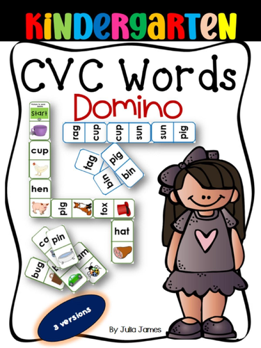 CVC Word Domino | Teaching Resources
