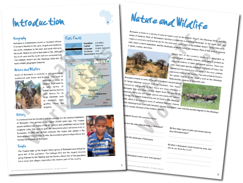 Botswana (country study) | Teaching Resources