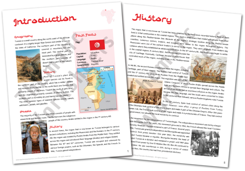 Tunisia (country study) | Teaching Resources