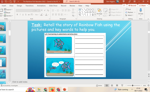 KS1 - Rainbow Fish - 2 Week Unit | Teaching Resources