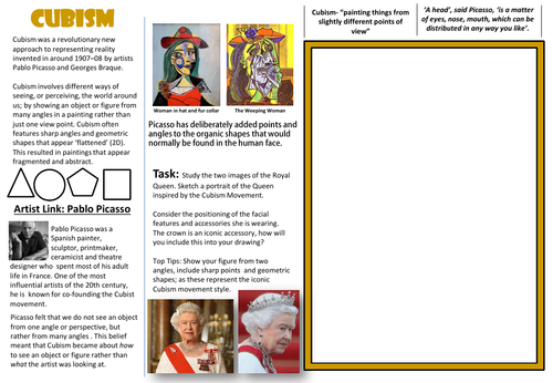 18 Art cover work / cover lesson Worksheets | Teaching Resources