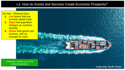 Global Interdependence Cambridge International | Teaching Resources