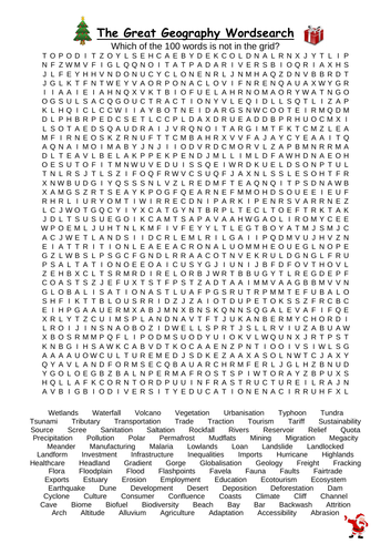 Ultimate Geography wordsearch (Christmas and non-Christmas version ...