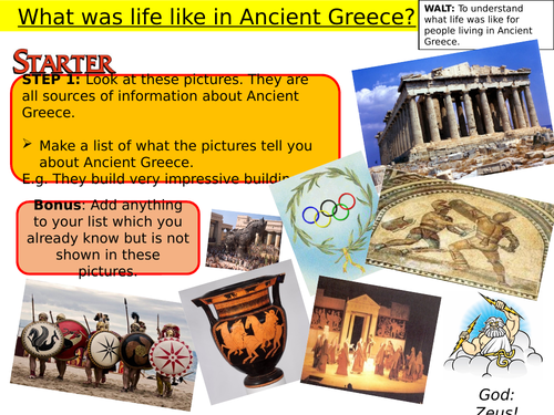 What was life like in Ancient Greece? | Teaching Resources
