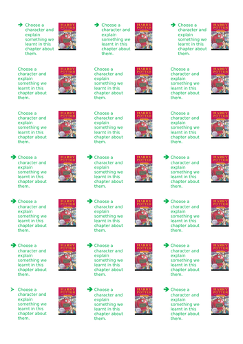 Harry Potter Philosopher's Stone Guided Reading 8 | Teaching Resources