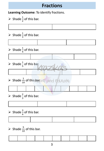 Fractions Workbook - Functional Skills Maths - Entry Level 3 | Teaching ...