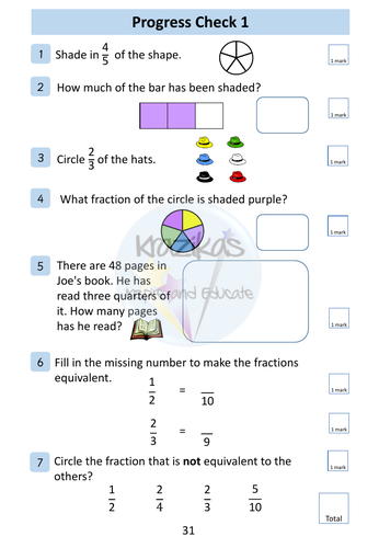 Fractions Workbook - Functional Skills Maths - Entry Level 3 | Teaching ...