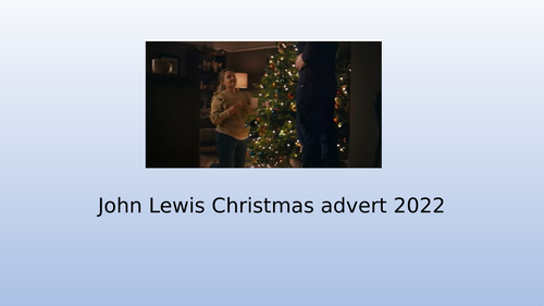 The Beginning John Lewis Christmas 2022 | Teaching Resources