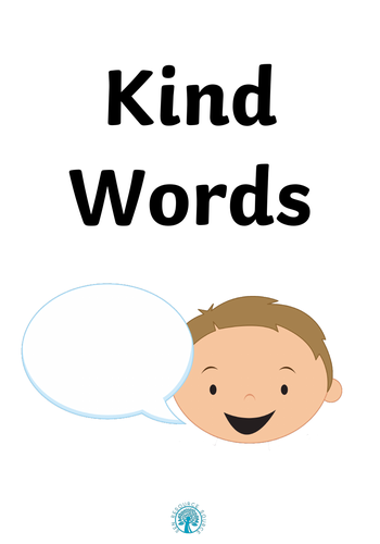 Kind Words Social Story | Teaching Resources