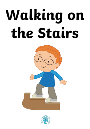 Walking on the Stairs Clip Art | Teaching Resources