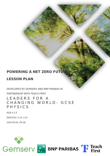 Renewable Energy and Electricity: Powering a Net Zero Future (GCSE ...
