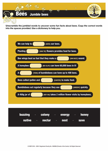 EAL English Through Gardening - Bees | Teaching Resources