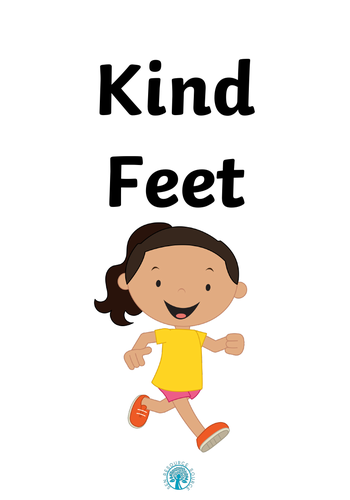 Kind Feet Social Story | Teaching Resources