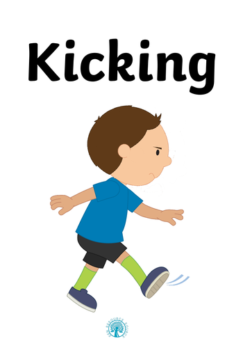 Kicking Social Story | Teaching Resources