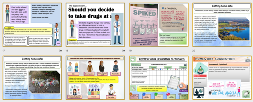 Spiking Alcohol Drink Driving + Intoxication PSHE | Teaching Resources