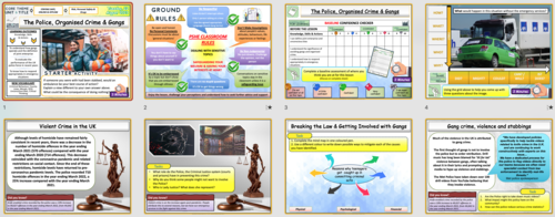 Police, Organised Crimes & Gangs | Teaching Resources
