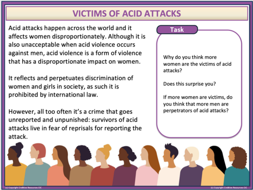 Acid attacks and Terrorism | Teaching Resources