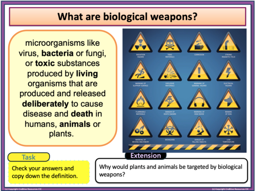 Biological Weapons | Teaching Resources