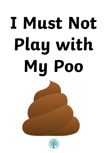 I Must Not Play With My Poo Social Story | Teaching Resources