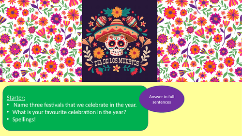 Day of the Dead Lesson | Teaching Resources