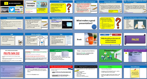 Unit 4 Customers and communication - Task 2 (LO3 and LO4) OCR Cambridge Technicals Business ...