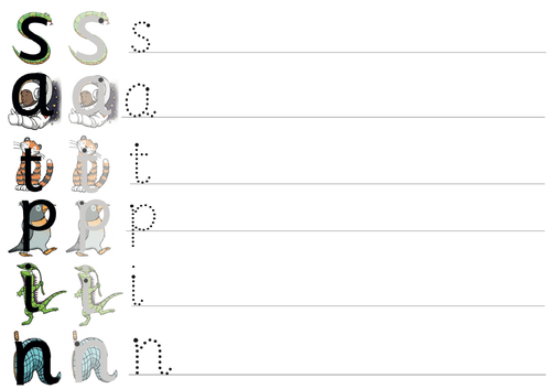 Little Wandle- Letter Formation Support A-Z | Teaching Resources