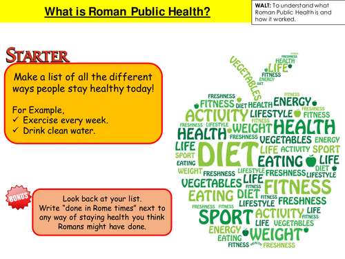 What is Roman Public Health? | Teaching Resources