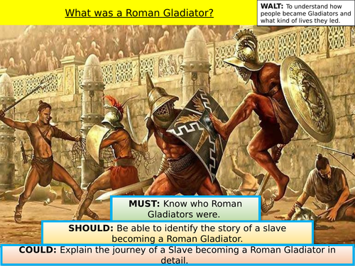 What was a Roman Gladiator? | Teaching Resources