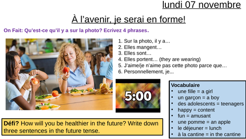 Studio 3 - Bien dans sa peau (6 lessons) | Teaching Resources