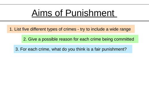 Religion, Crime & Punishment - WHOLE UNIT! (AQA RS GCSE) | Teaching ...