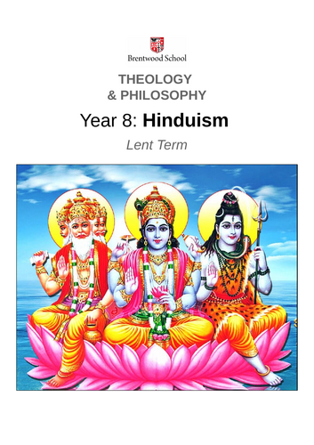 KS3 Hinduism - Complete unit of work! | Teaching Resources