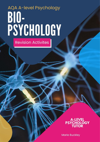 Biopsychology | Revision activity booklet | AQA Psychology | Teaching ...