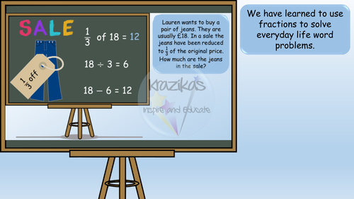 Functional Skills Maths - Entry Level 3 - Fractions - PowerPoint Lesson ...