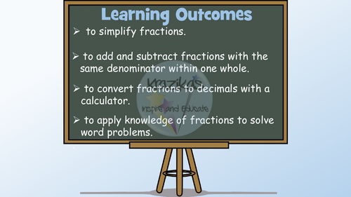 Functional Skills Maths - Entry Level 3 - Fractions - PowerPoint Lesson ...