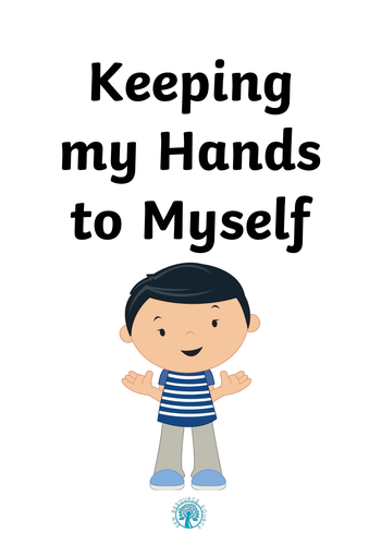 Keeping My Hands to Myself Social Story | Teaching Resources