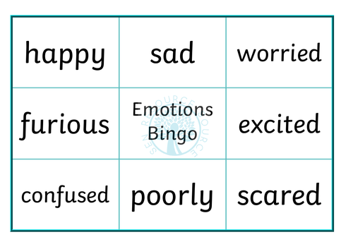 Emoji Emotions Bingo | Teaching Resources