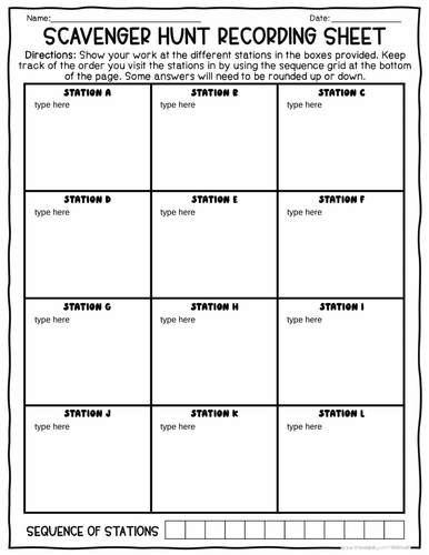 Forces & Motion Scavenger Hunt Activity | Teaching Resources