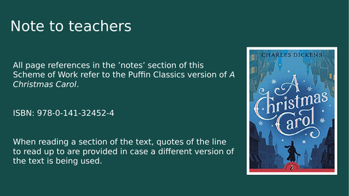 A Christmas Carol: Understanding Scrooge | Teaching Resources