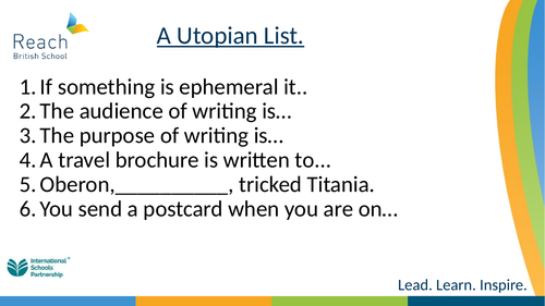 Travel Writing | Teaching Resources