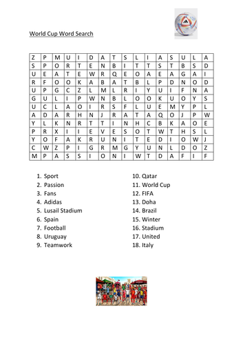 World Cup 2022 Literacy Activities | Teaching Resources