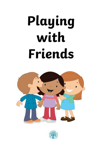 Playing With Friends Social Story | Teaching Resources