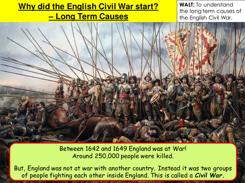 Why did the English Civil War start? – Long Term Causes | Teaching ...