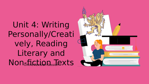 CCEA English Language Unit 4 - Revision | Teaching Resources